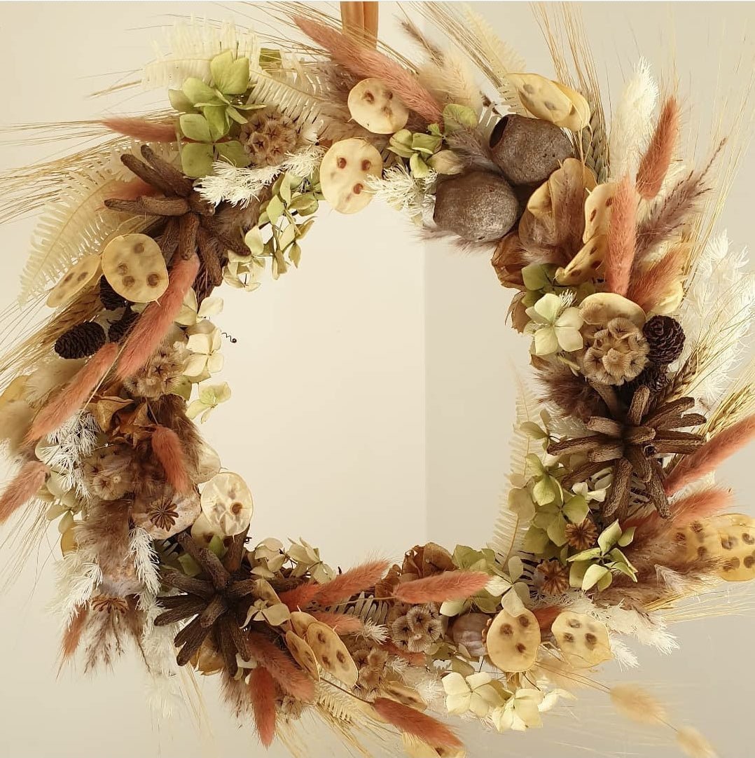 Bespoke Wreath of Everlasting Flowers